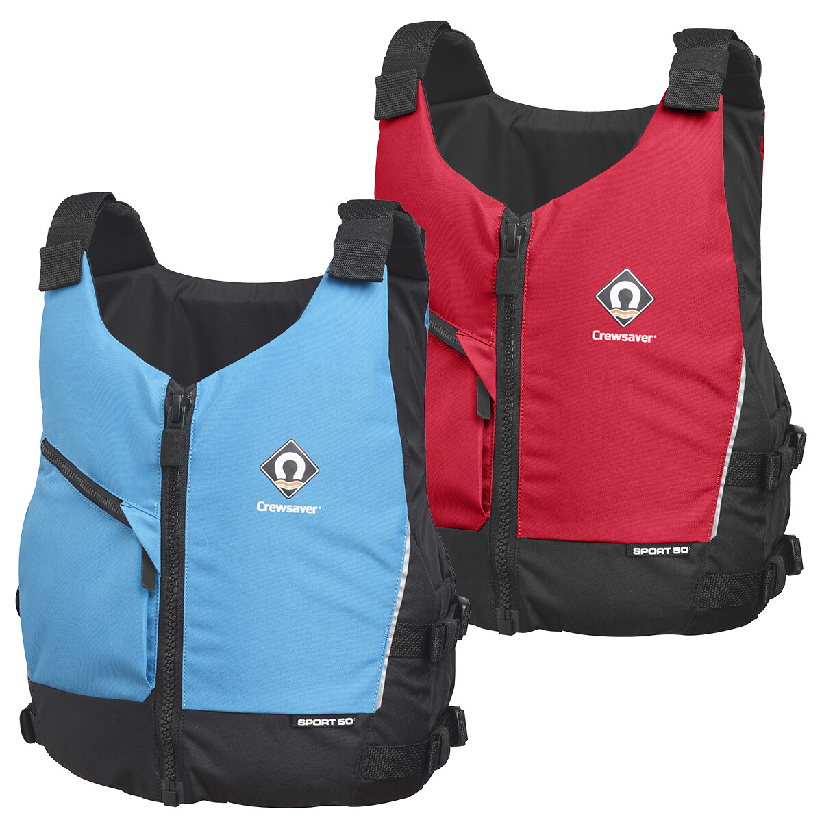 Crewsaver Sport 50N Buoyancy Aid | Blue + Red | Dive Shop Online