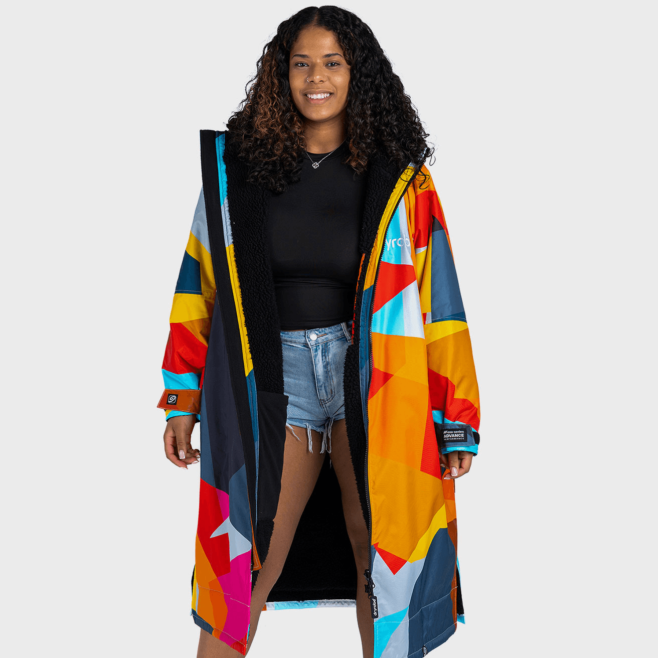 Dryrobe Advance Long Sleeve Changing Robe | Abstract | Dive Shop Online